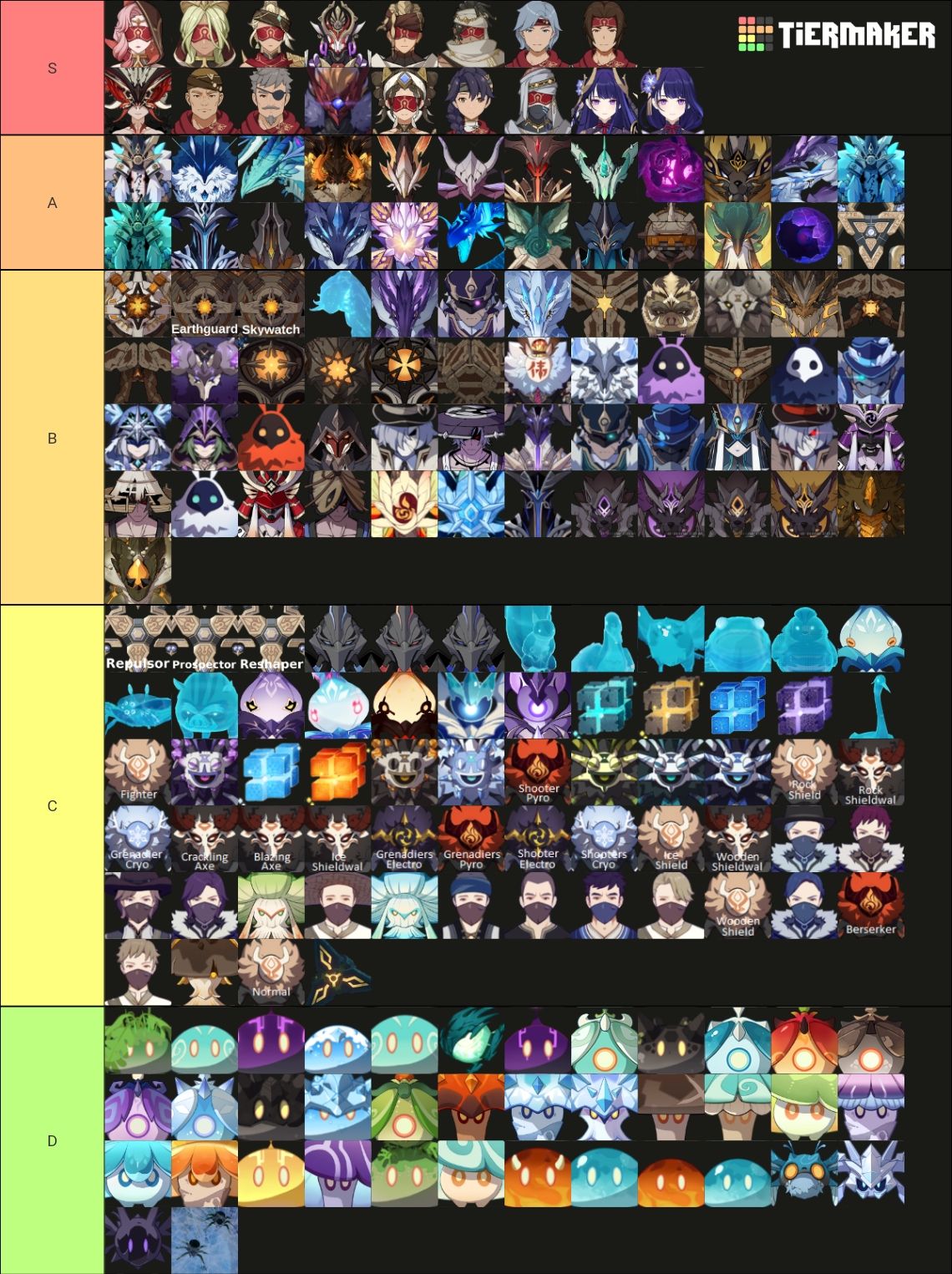 Genshin enemies (based on design in my opinion) Genshin Impact | HoYoLAB