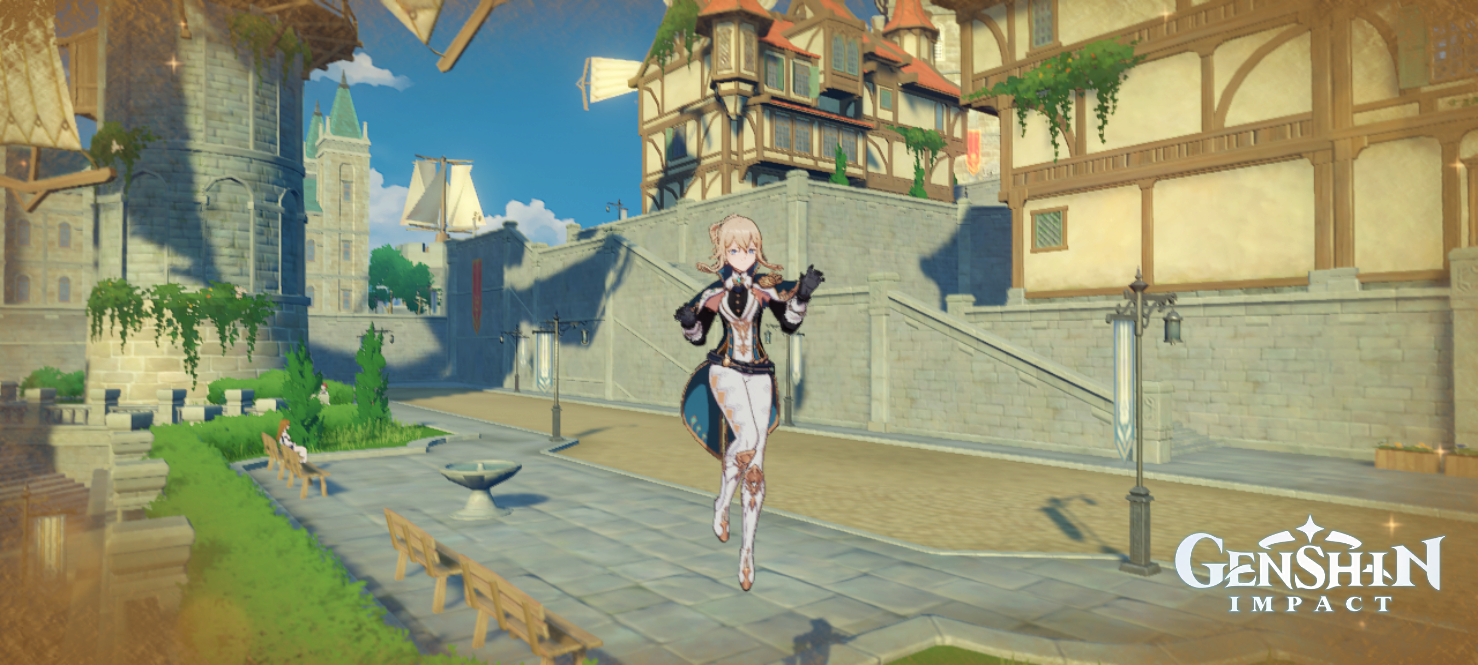Jean jump pose :0 Genshin Impact | HoYoLAB