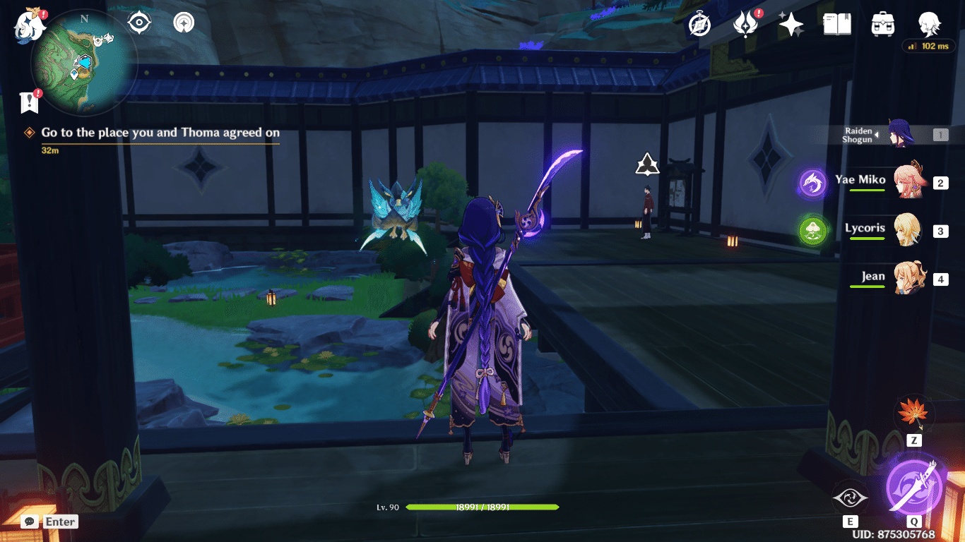 Which stats should I focus on for raiden in this aggravate team ...