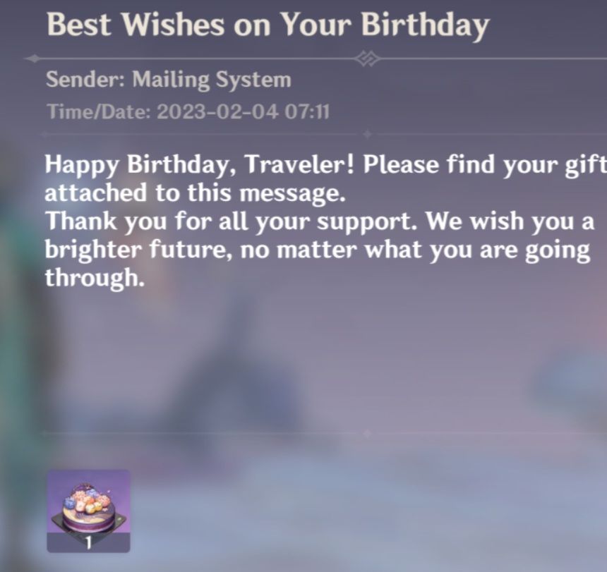 First cake Genshin Impact | HoYoLAB