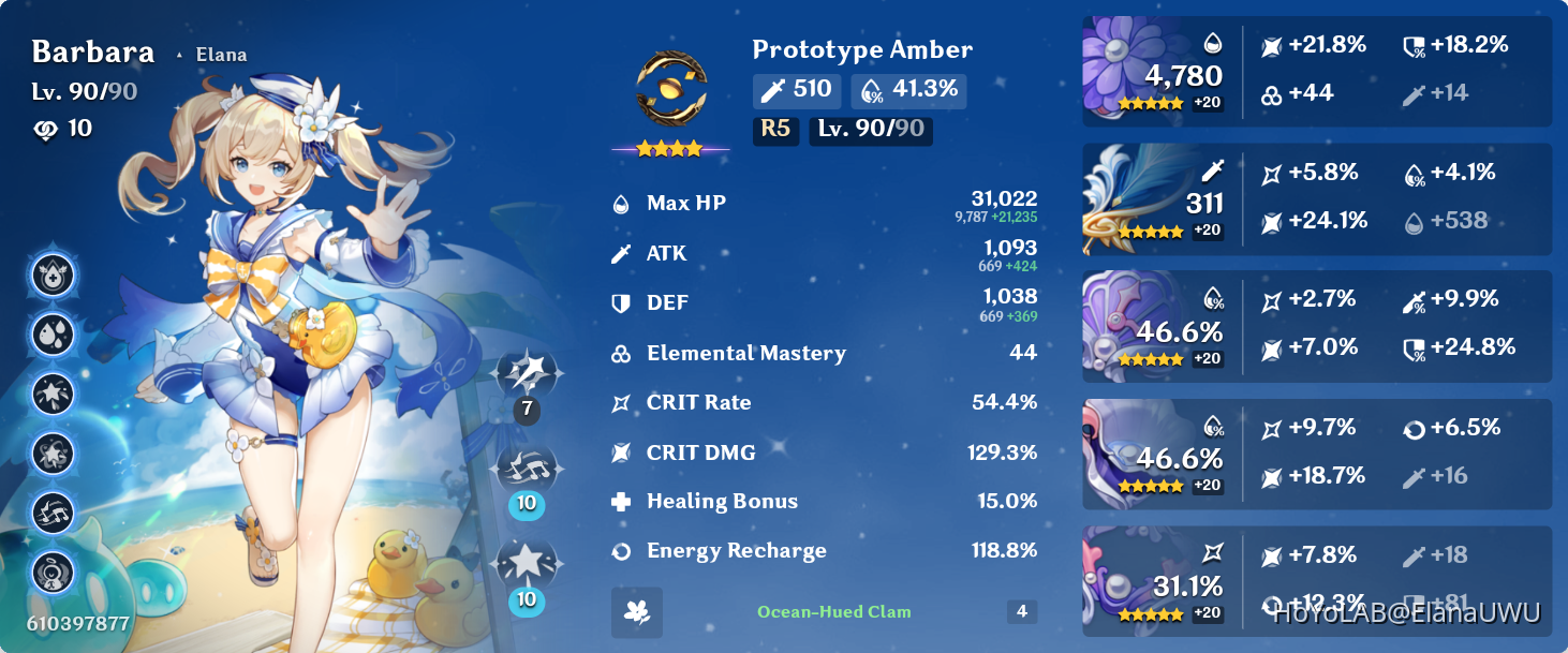 Physical Barbara go brrr Genshin Impact | HoYoLAB