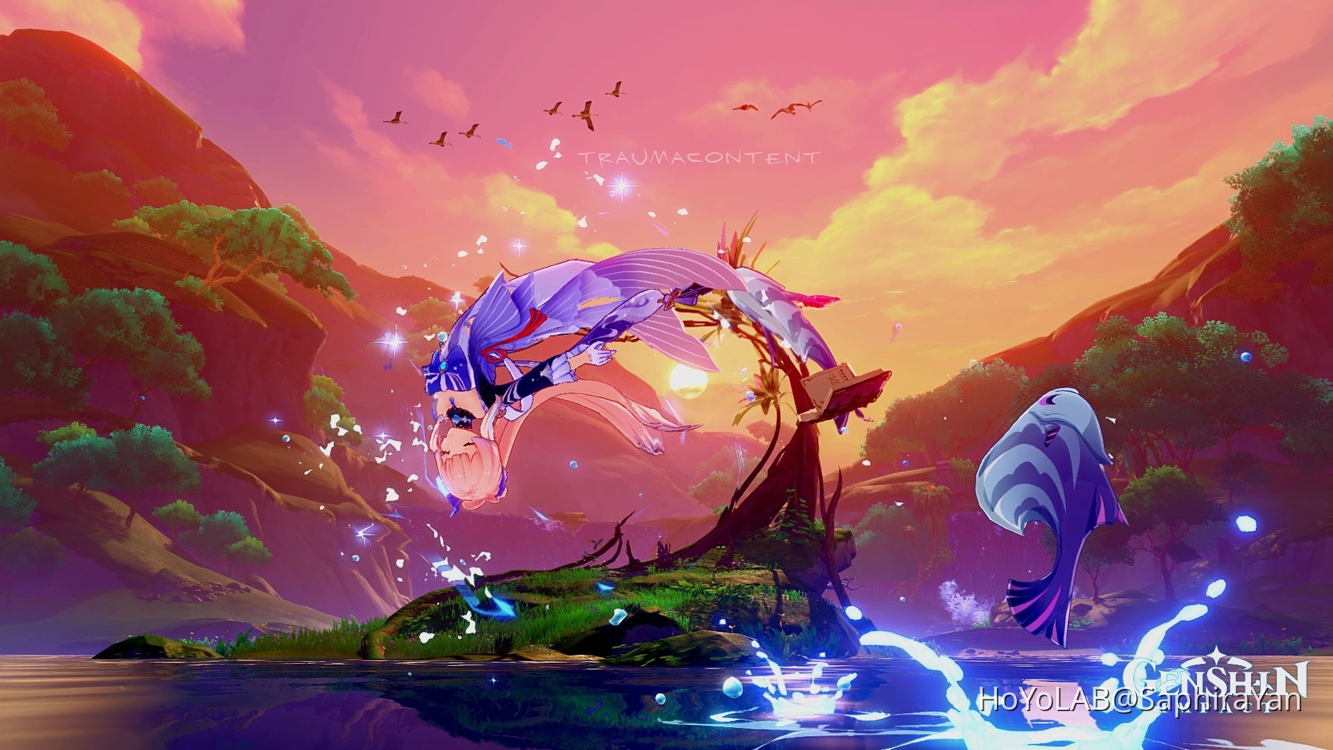 "Respect must be given to the will of every creature. Each fish in the ...