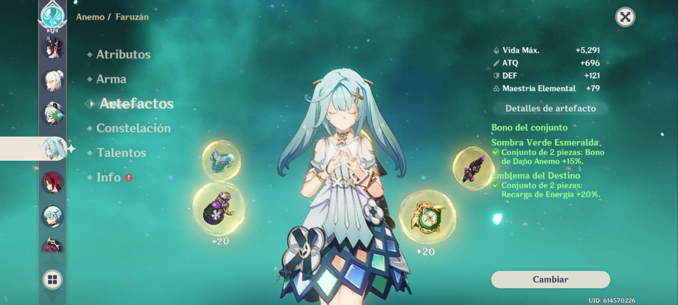 Faruzan Build - Guia Genshin Impact | HoYoLAB