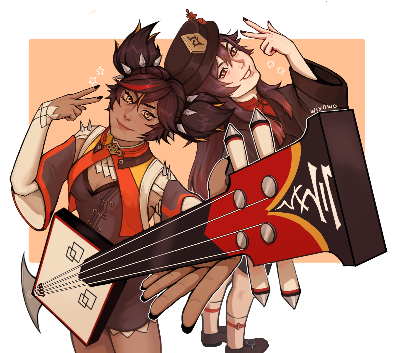 Blaze lilies!! Genshin Impact | HoYoLAB