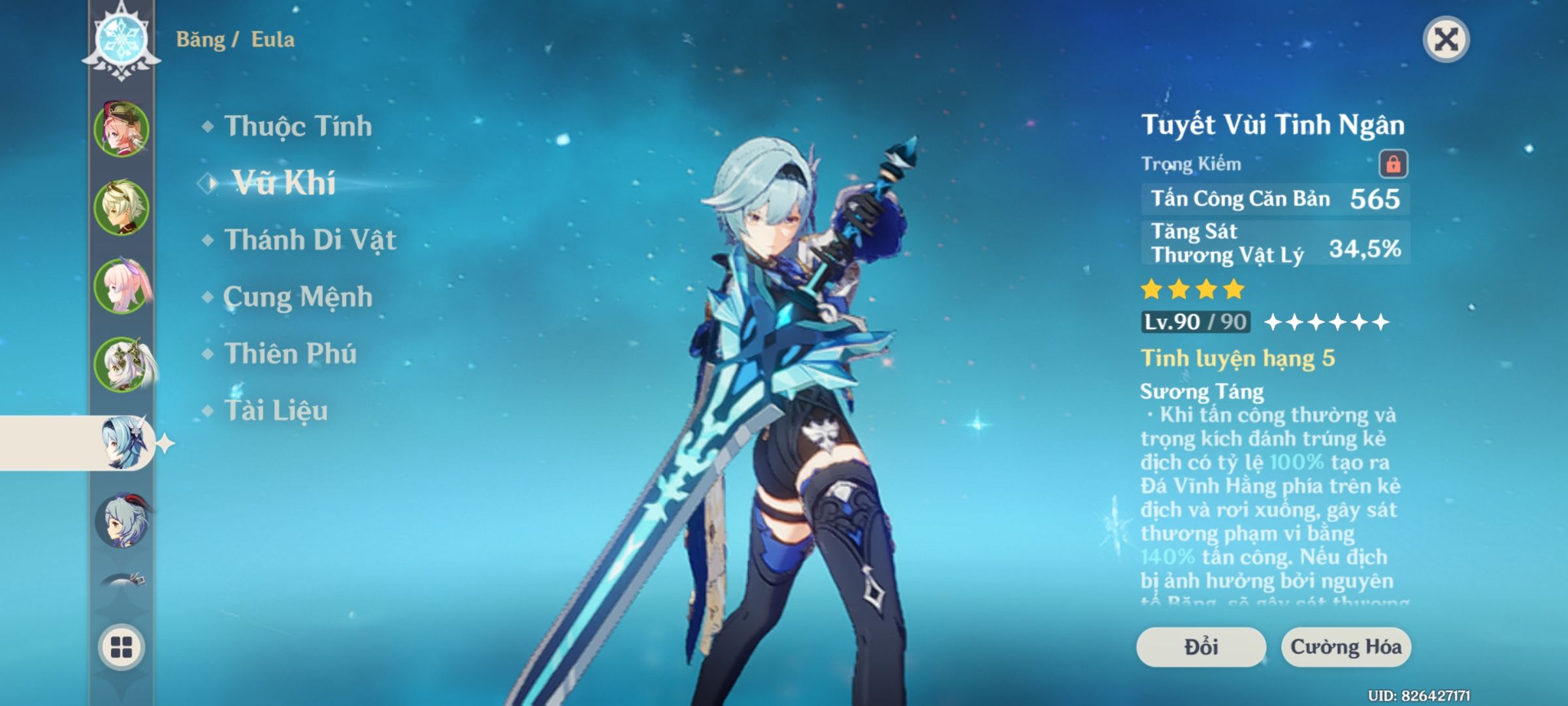 My Eula Genshin Impact | HoYoLAB