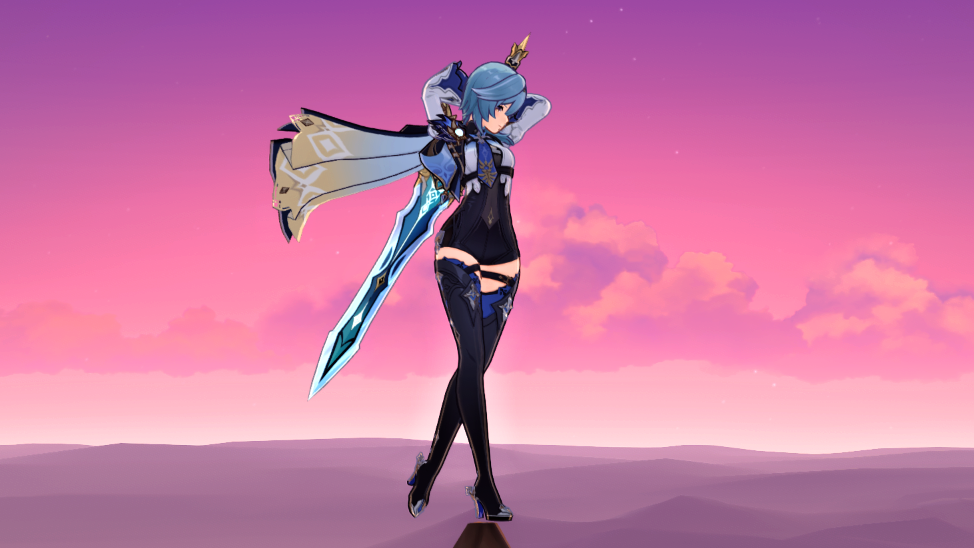 Photoshoot with Eula Genshin Impact | HoYoLAB