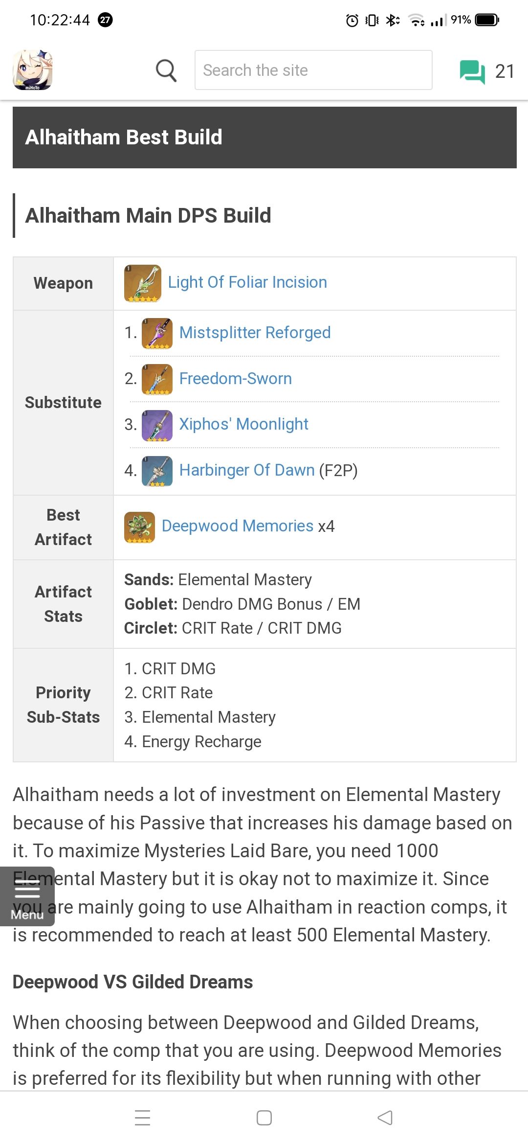 Alhaitham Genshin Impact | HoYoLAB
