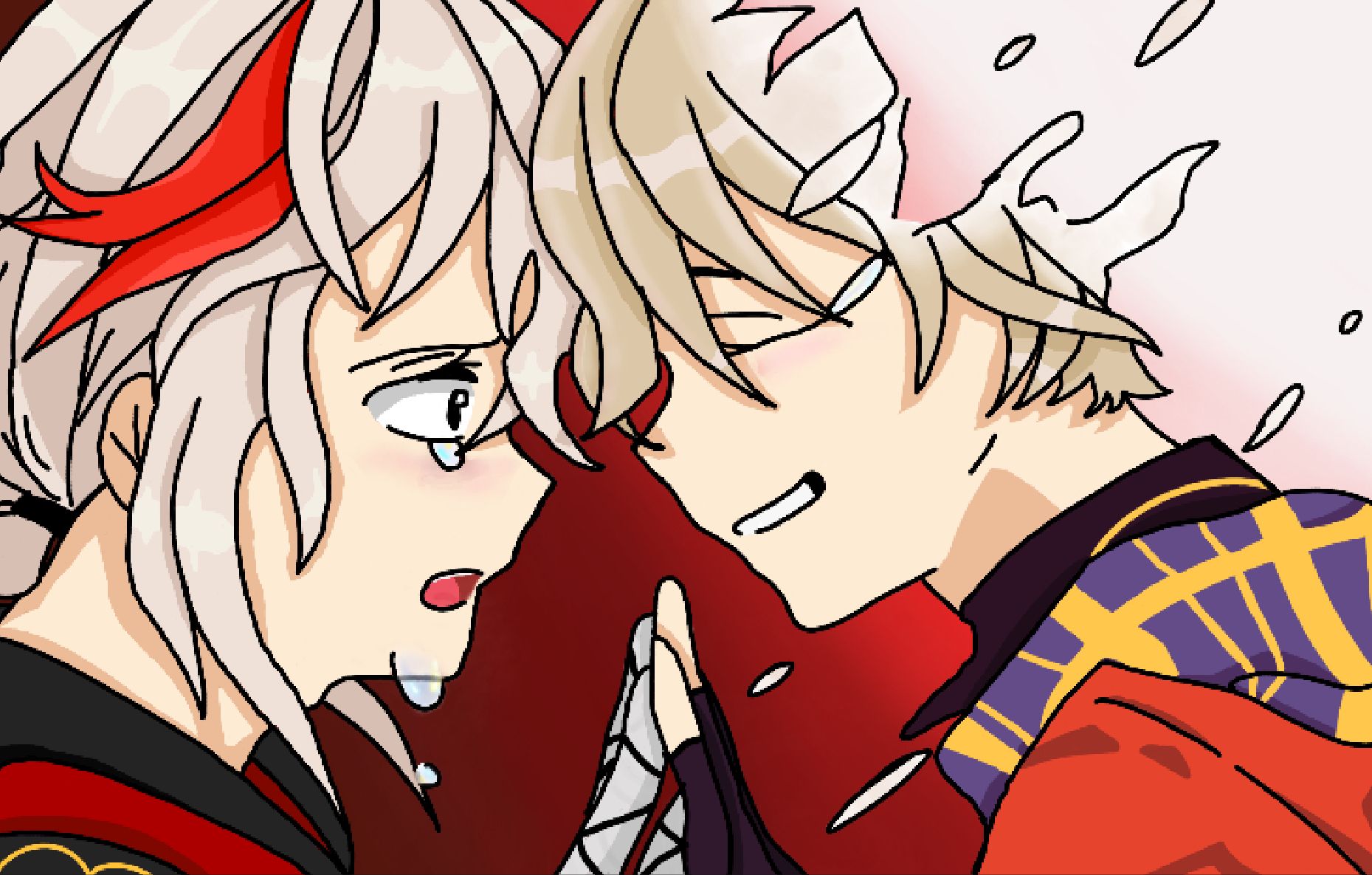 I finished the kazuha and Tomo art!! Genshin Impact | HoYoLAB