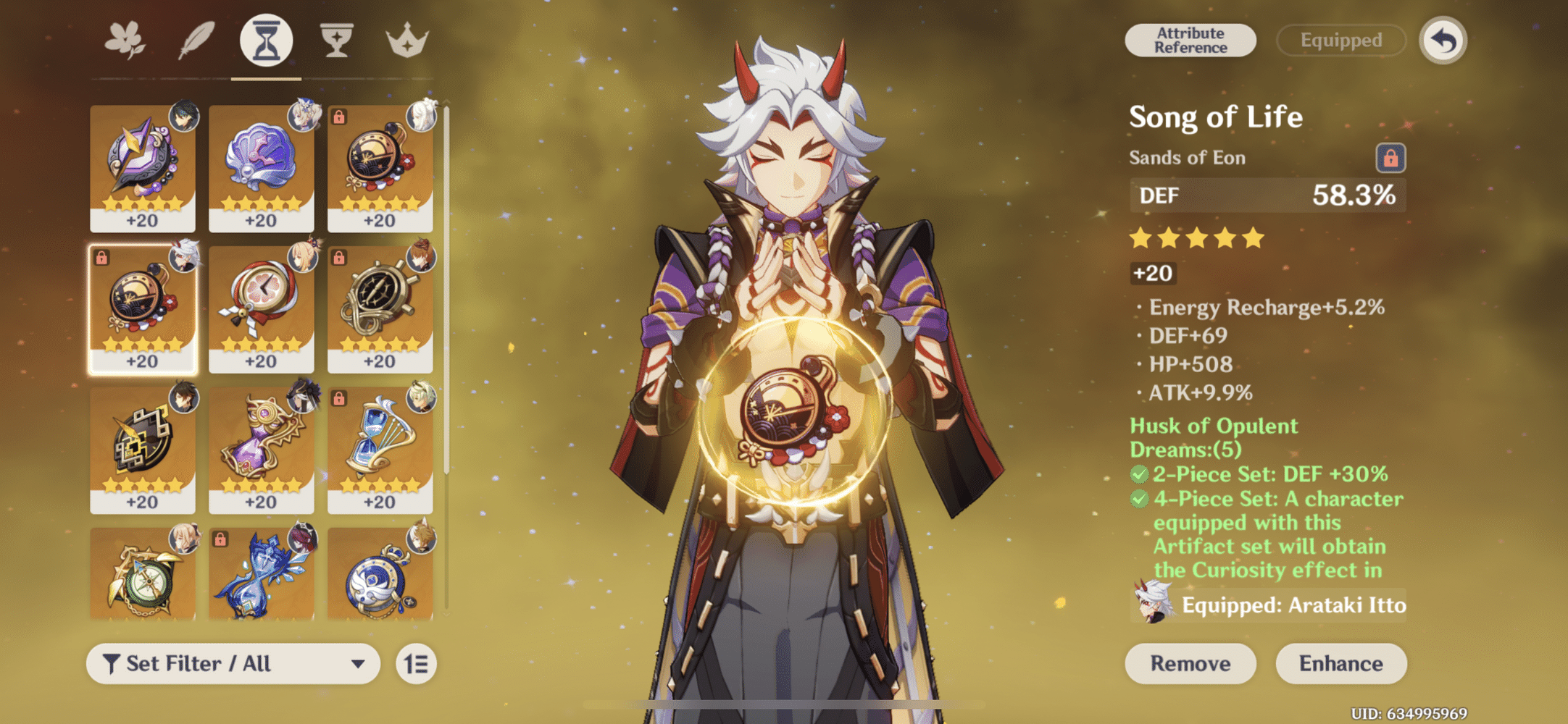 How good is my Itto? I’m curious how well you guys build him 🤔 Genshin ...