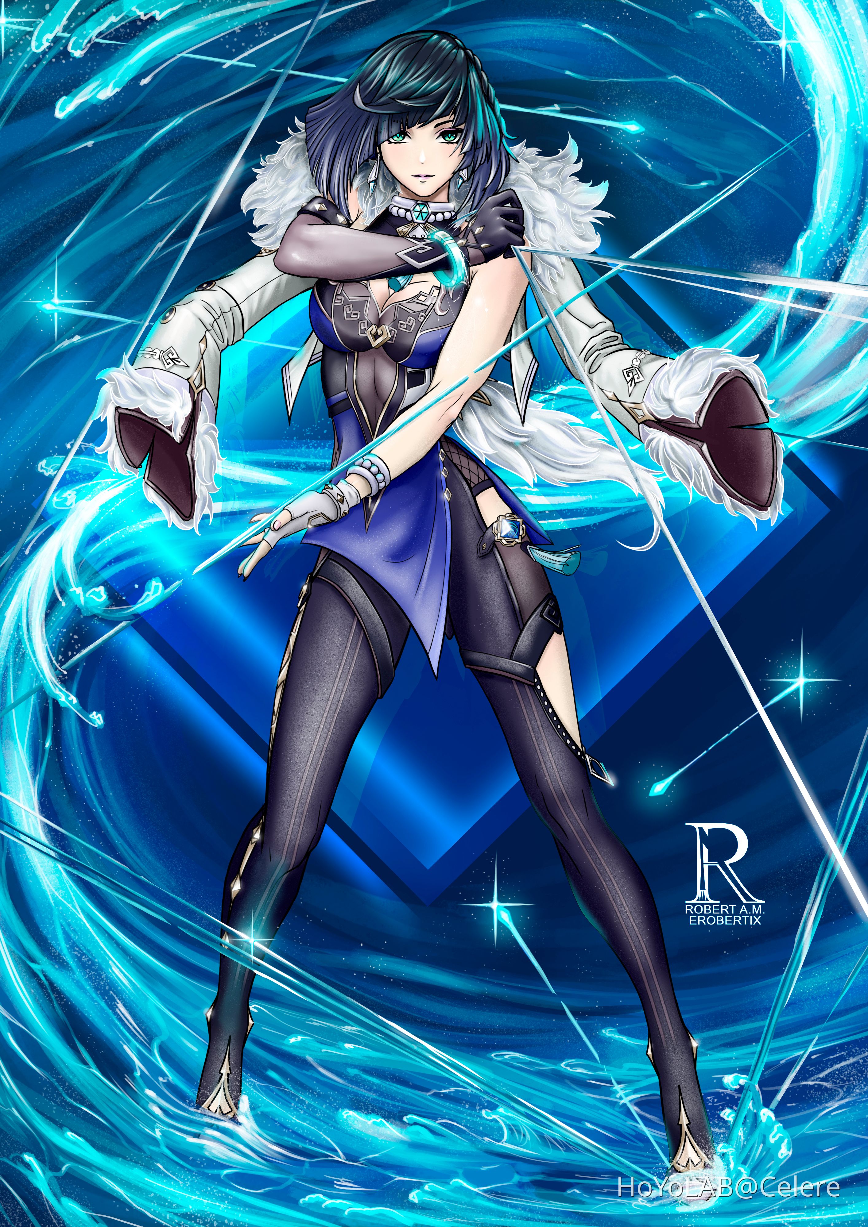 Yelan Fanart Genshin Impact | HoYoLAB