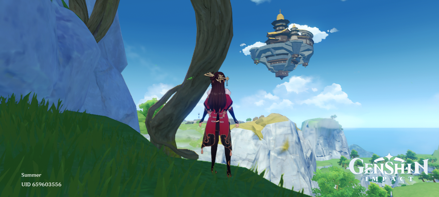 I always see these floating islands but I never know if or how to get ...