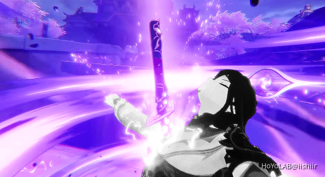Raiden shogun Excalibur Genshin Impact | HoYoLAB