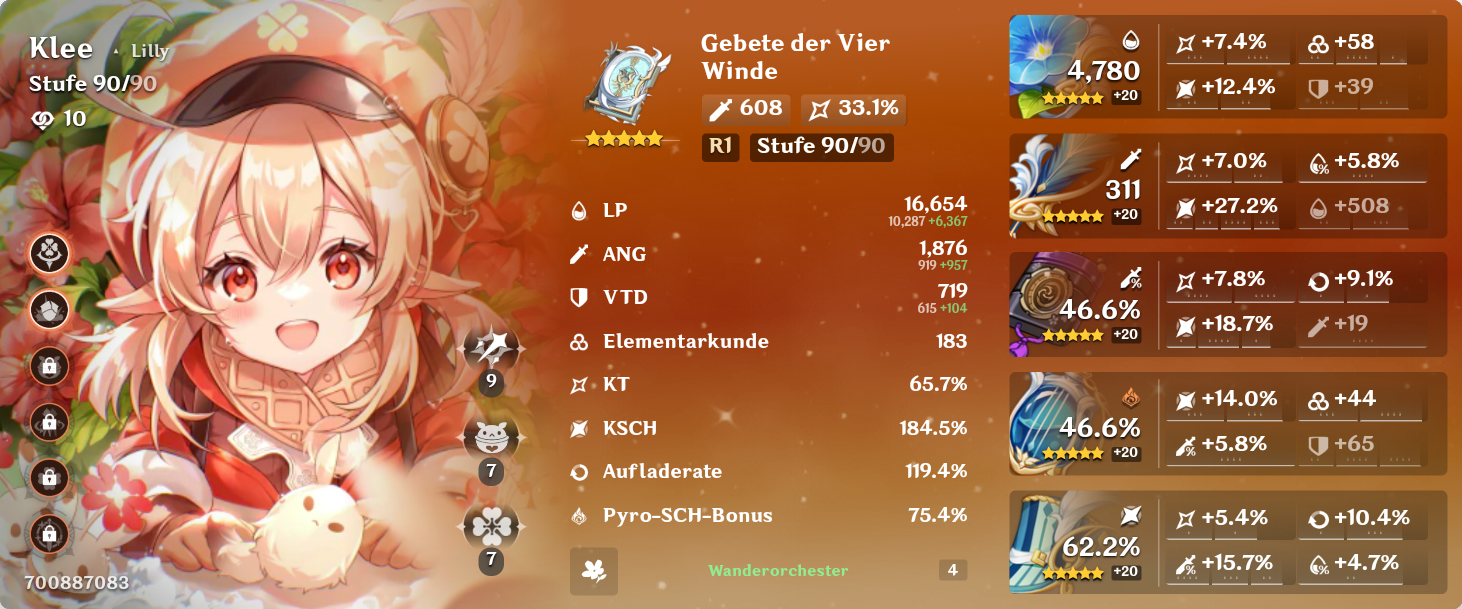 Klee Build Genshin Impact | HoYoLAB