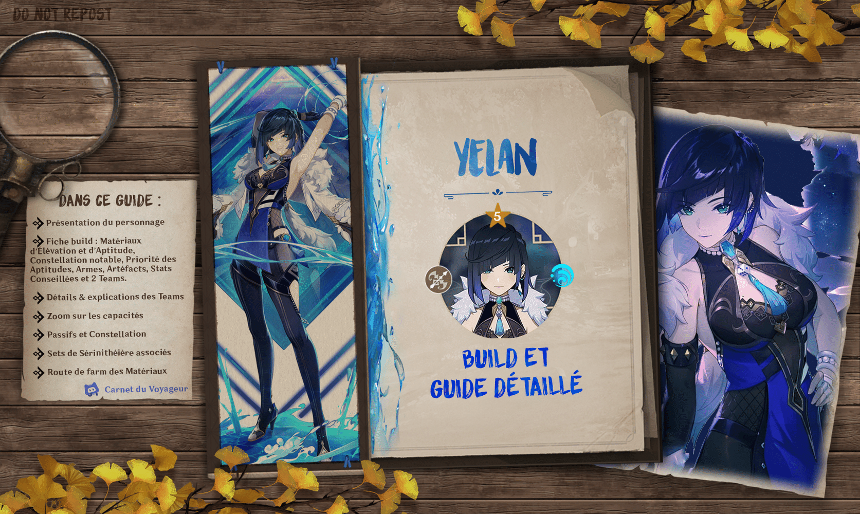 [Version 3.4] Yelan | Guide complet : Sub DPS Hydro Genshin Impact ...