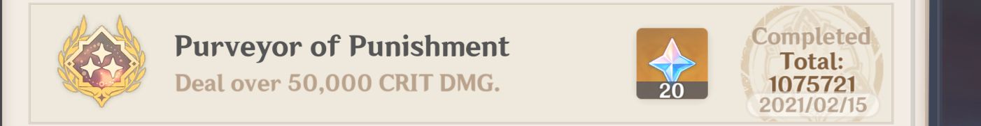 1 MIL CRIT Genshin Impact | HoYoLAB