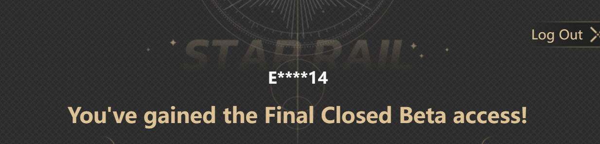 actually got into the hsr final closed beta Honkai: Star Rail | HoYoLAB