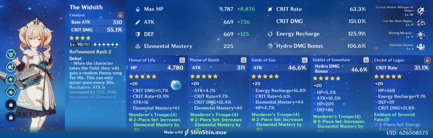 Barbara character Showcase :) Genshin Impact | HoYoLAB
