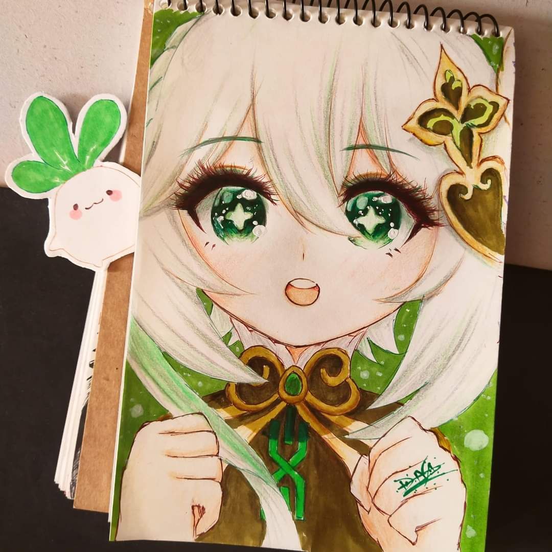 Nahida Drawing.. Genshin Impact | HoYoLAB