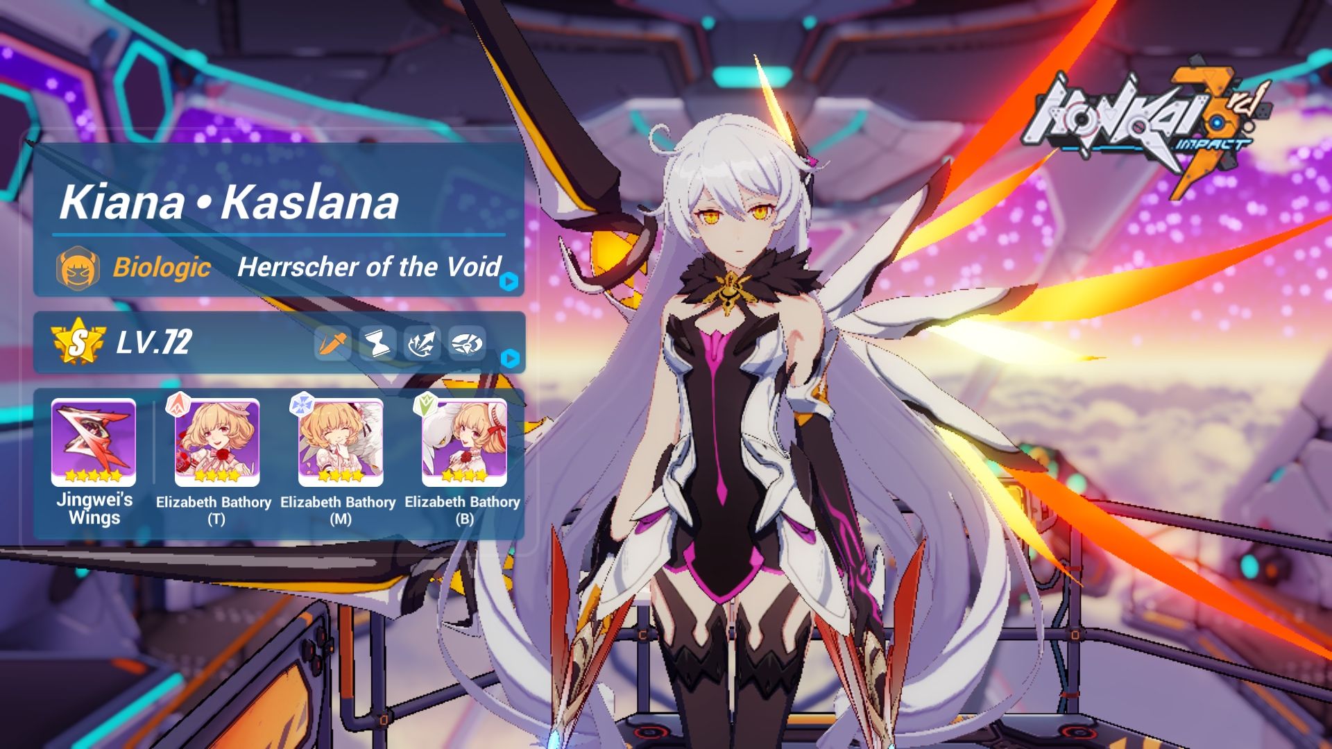 Kiana, Herrscher of the Void, or perhaps, the unknown god? Honkai ...