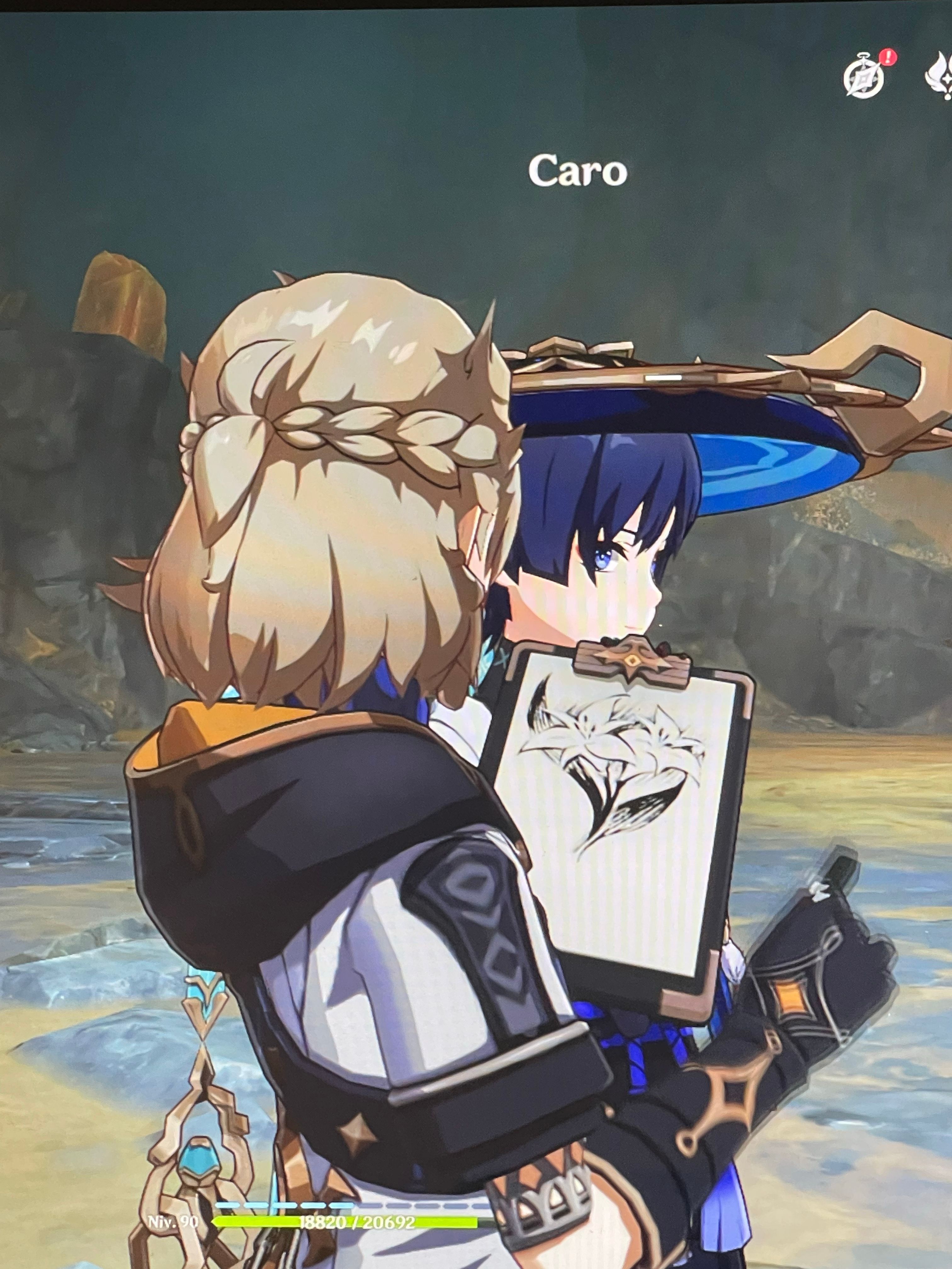 It seems like Albedo doesn’t know how to draw Wanderer Genshin Impact ...