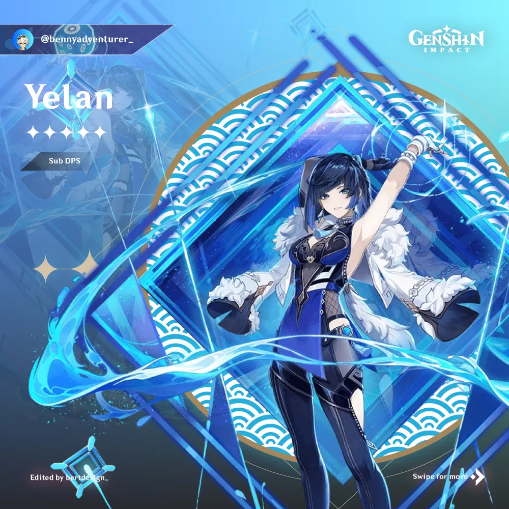 Complete Guide for Yelan (Build, Team Comp, Ascension Material and talent upgrade material ...