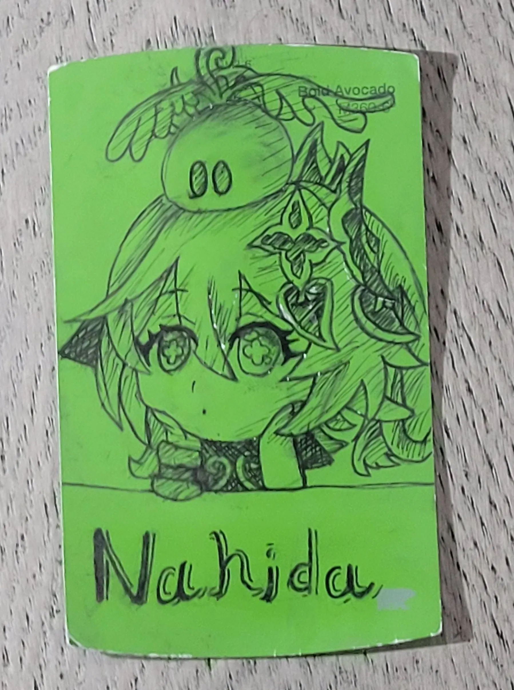 Drawing of Nahida the little cabbage god🌱 Genshin Impact | HoYoLAB