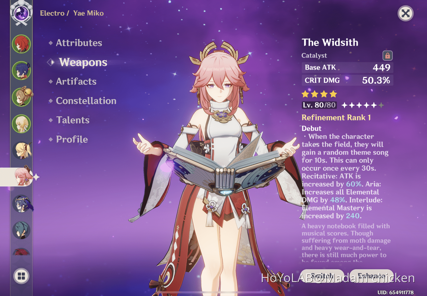 Yae Miko build Genshin Impact | HoYoLAB