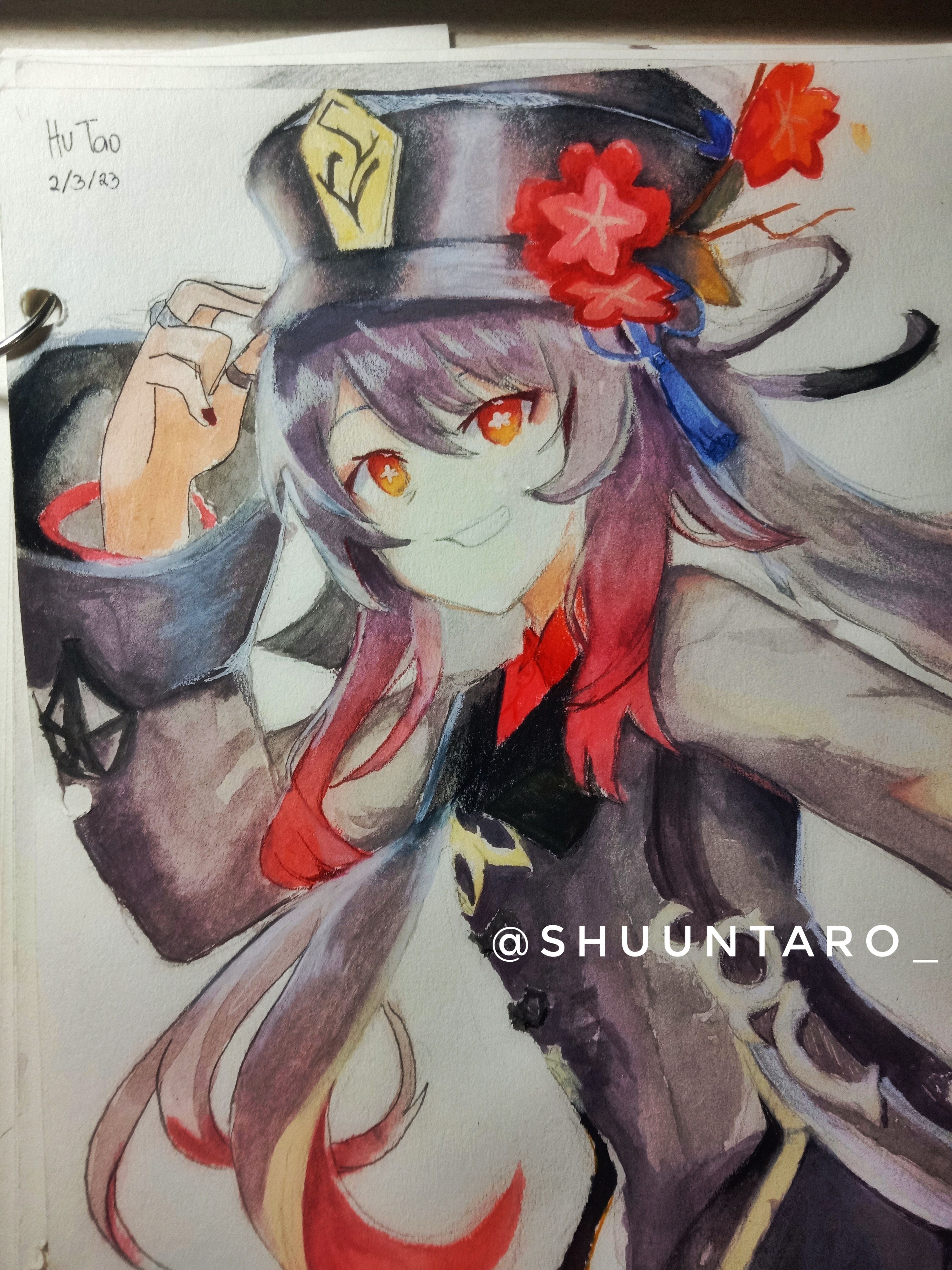 Hu Tao fanart!! Genshin Impact | HoYoLAB