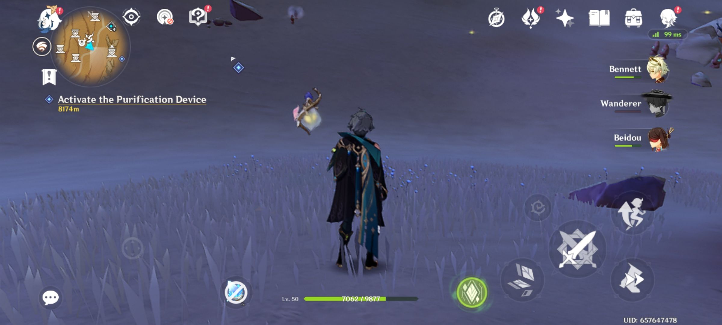 The tree in the map Genshin Impact | HoYoLAB