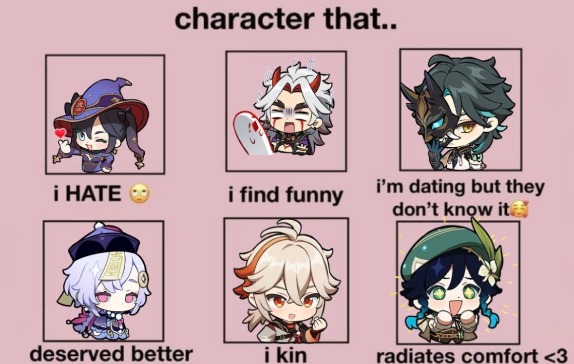 As you can tell I love the anemo boys Genshin Impact | HoYoLAB