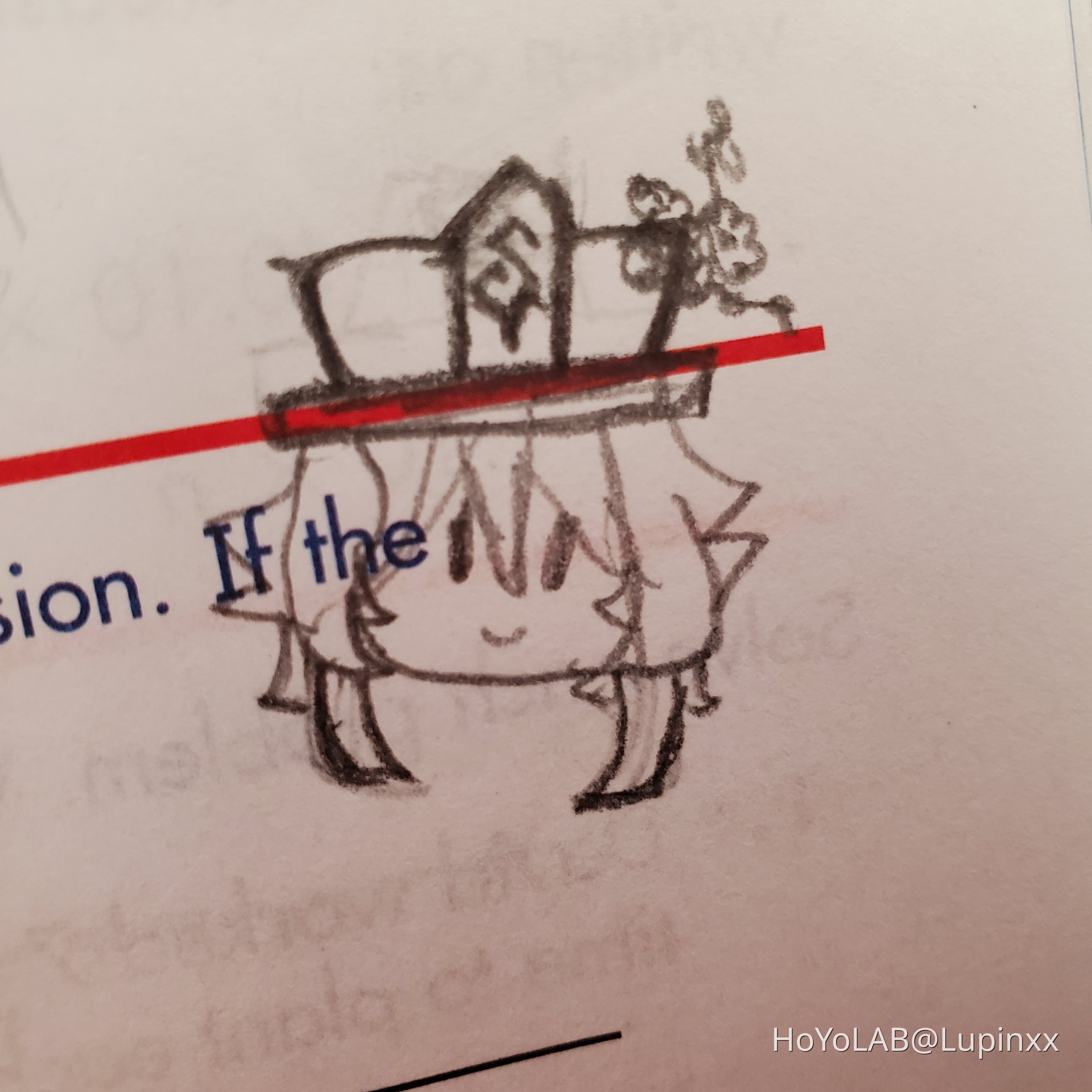 My drawing of Hu Tao :) Genshin Impact | HoYoLAB