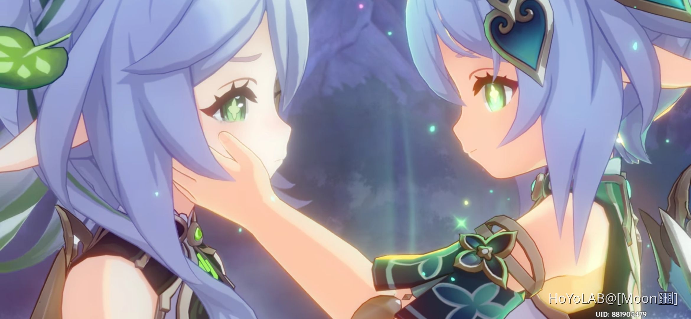 Finish this scene, but feel kinda sad though for Nahida.. Genshin ...