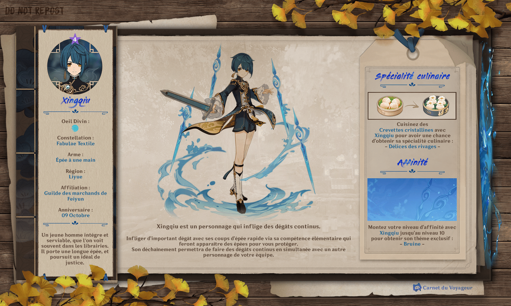 [Version 3.4] Xingqiu | Guide complet : Sub DPS Hydro Genshin Impact | HoYoLAB