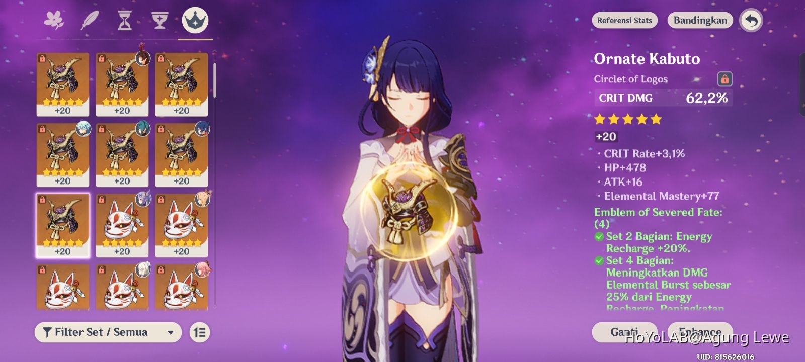 1 Tahun Lebih Di Domain Emblem Genshin Impact | HoYoLAB