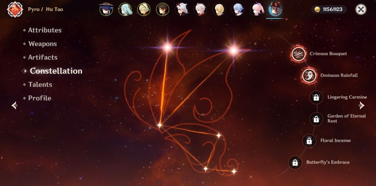 All Hu Tao’s banner, all 50/50, I won them all. 1 step closer to my ...