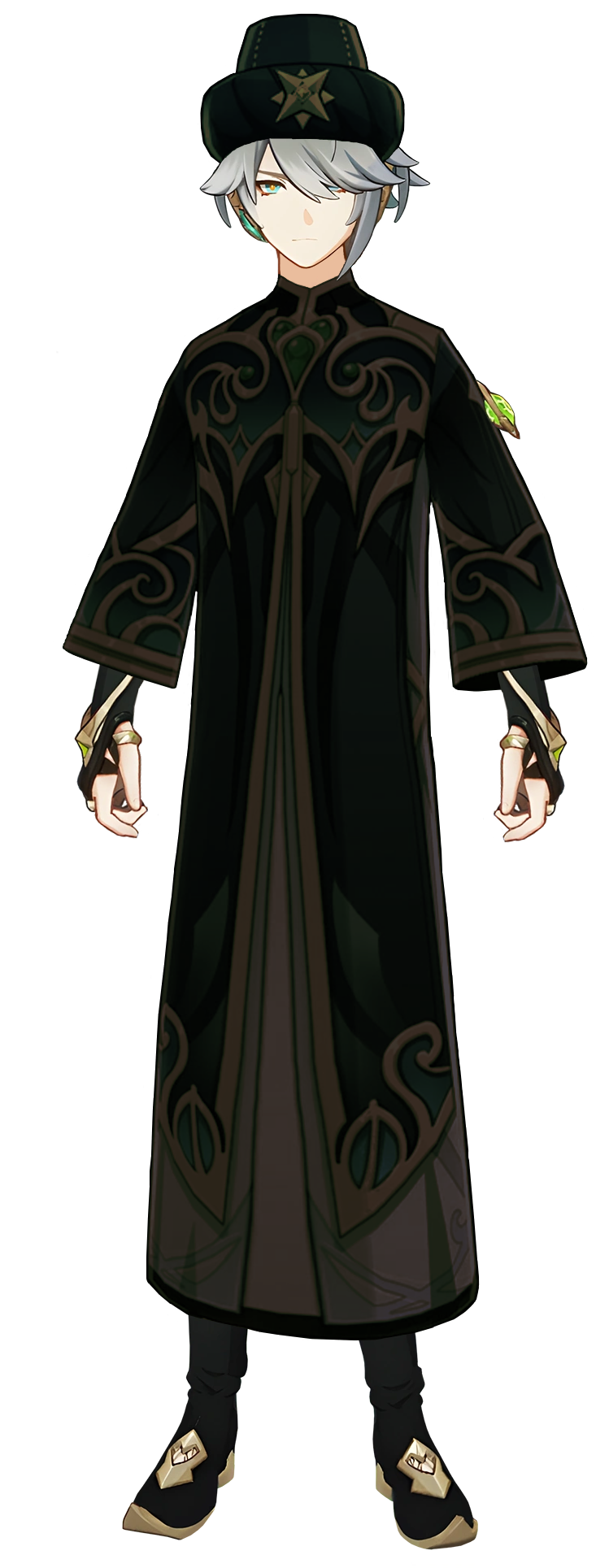 Alhaitham in the Akademiya uniform Genshin Impact | HoYoLAB