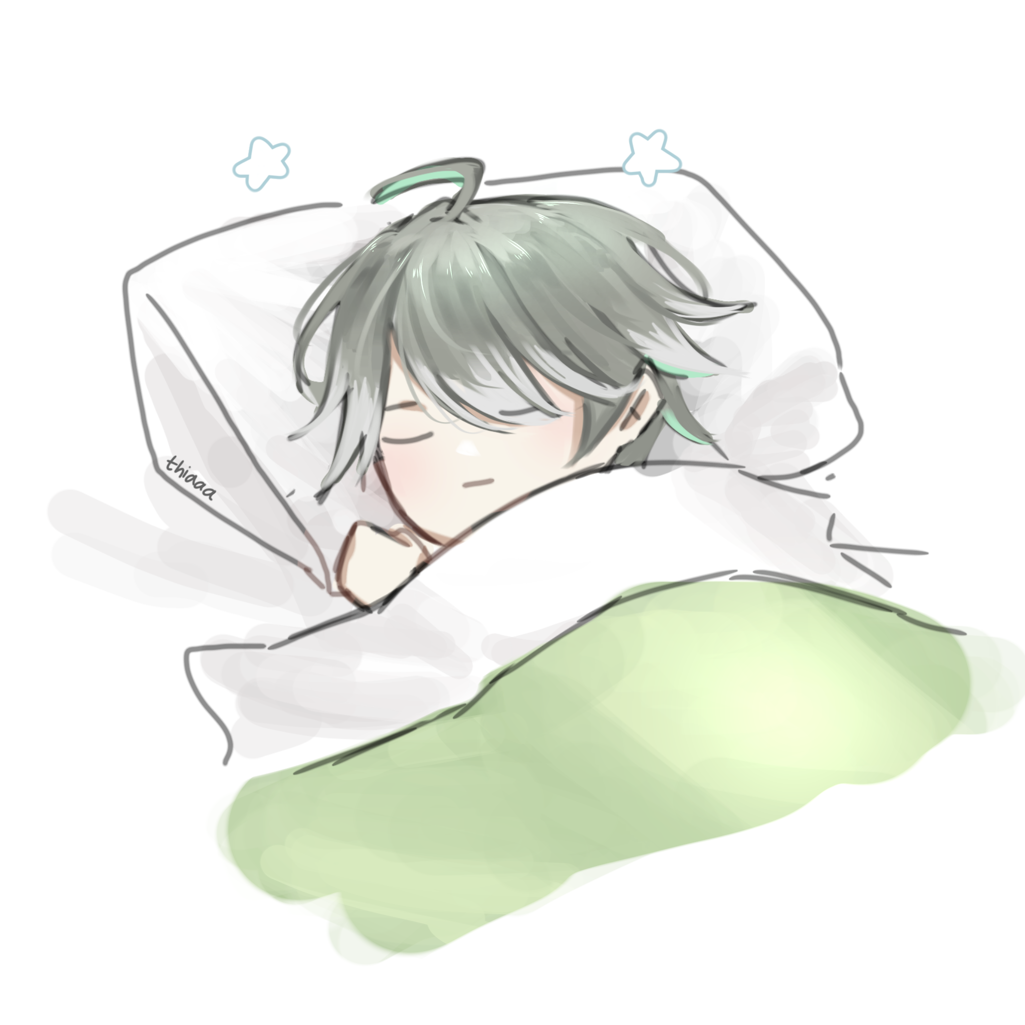 chibi Alhaitham doodle Genshin Impact | HoYoLAB