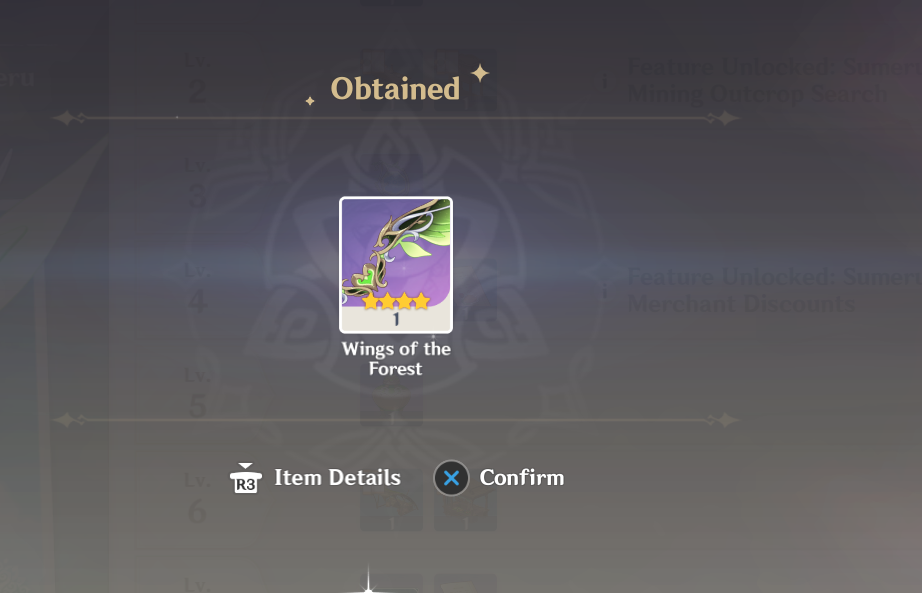 Finally got the Sumeru wings Genshin Impact | HoYoLAB