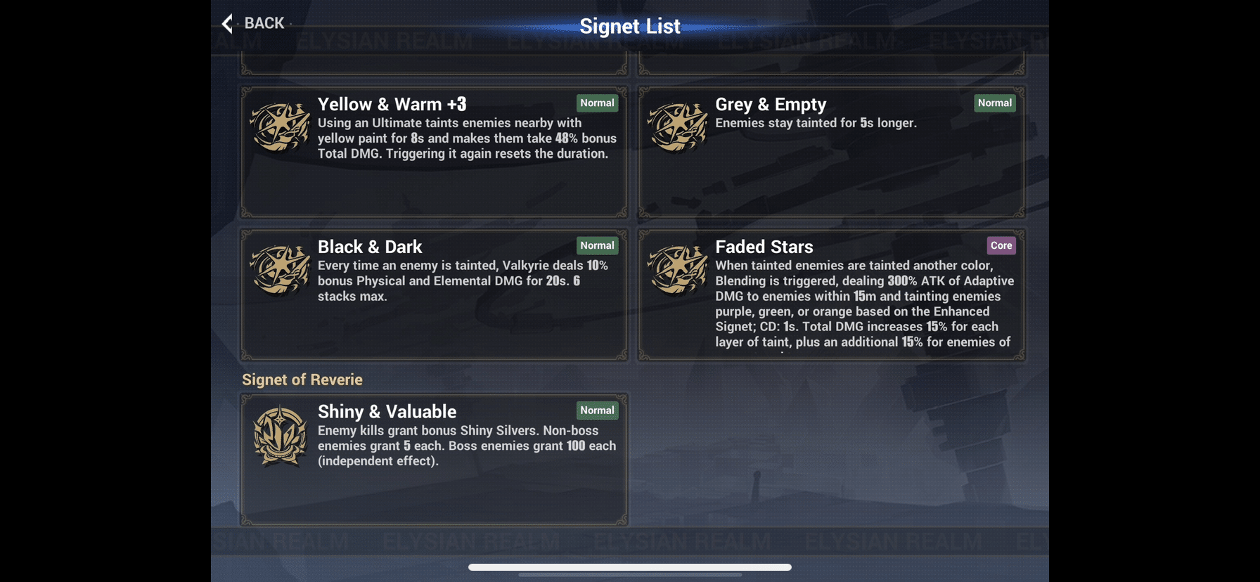 Elysian Realm: Reverist Calico Corruption x2.50 Clear (02/07/2023 ...