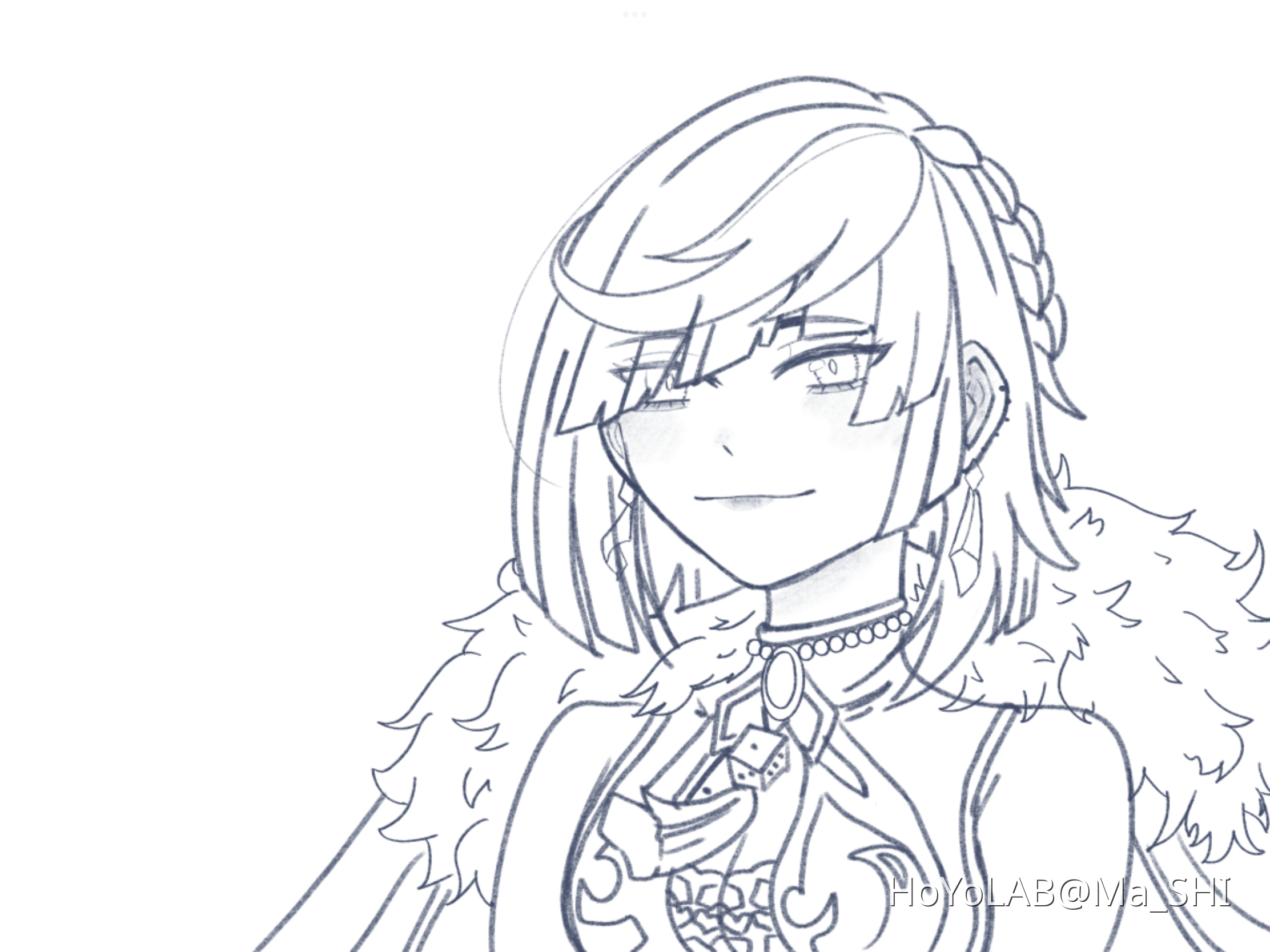 Yelen fanart Genshin Impact | HoYoLAB