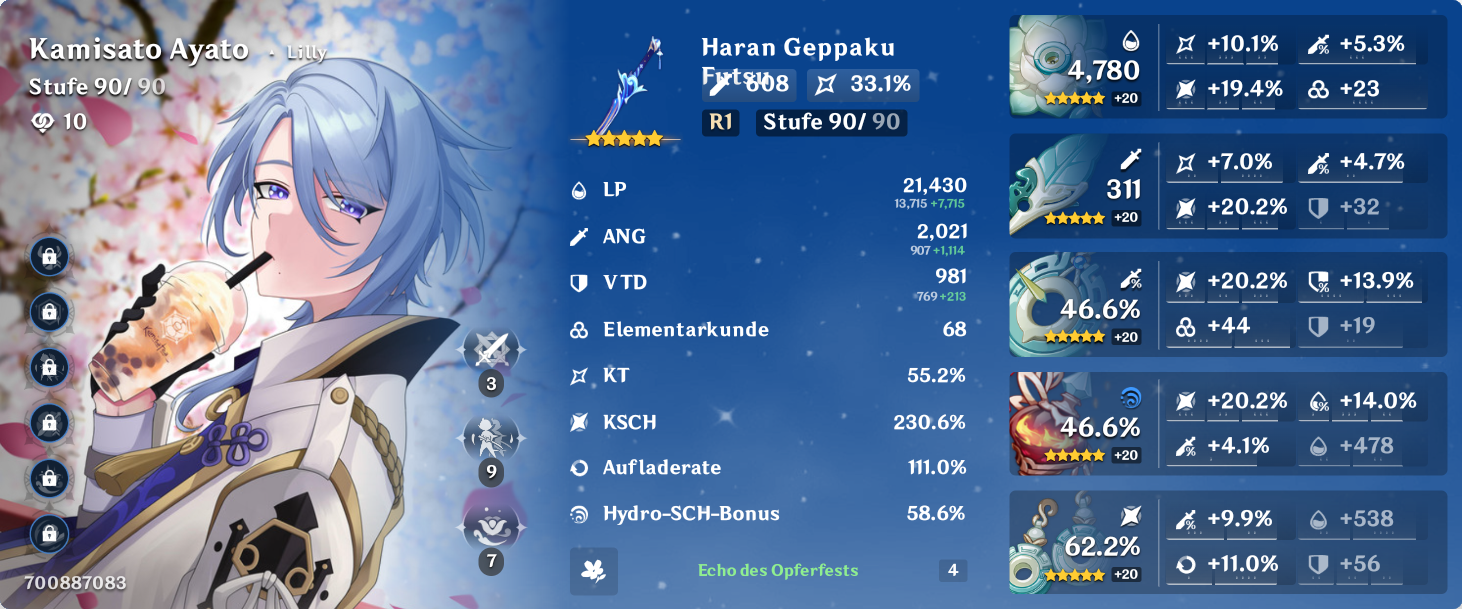 Ayato Build Genshin Impact | HoYoLAB