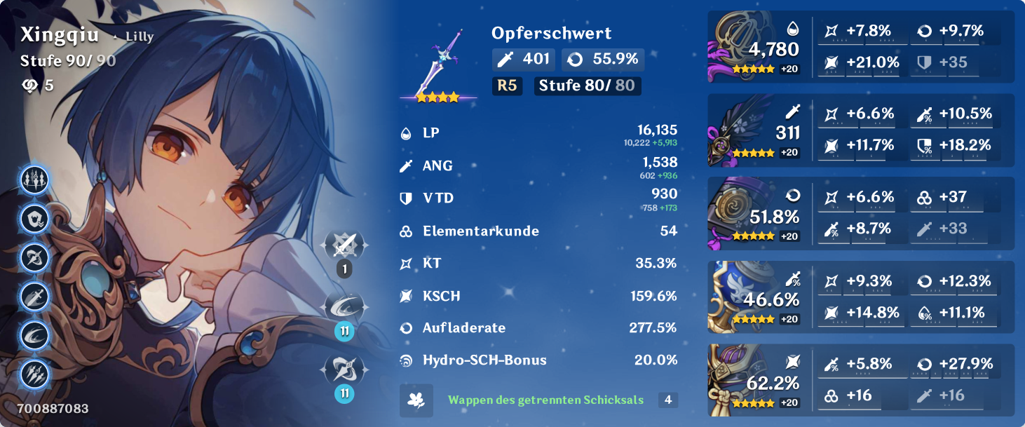 Xingqiu Build Genshin Impact | HoYoLAB