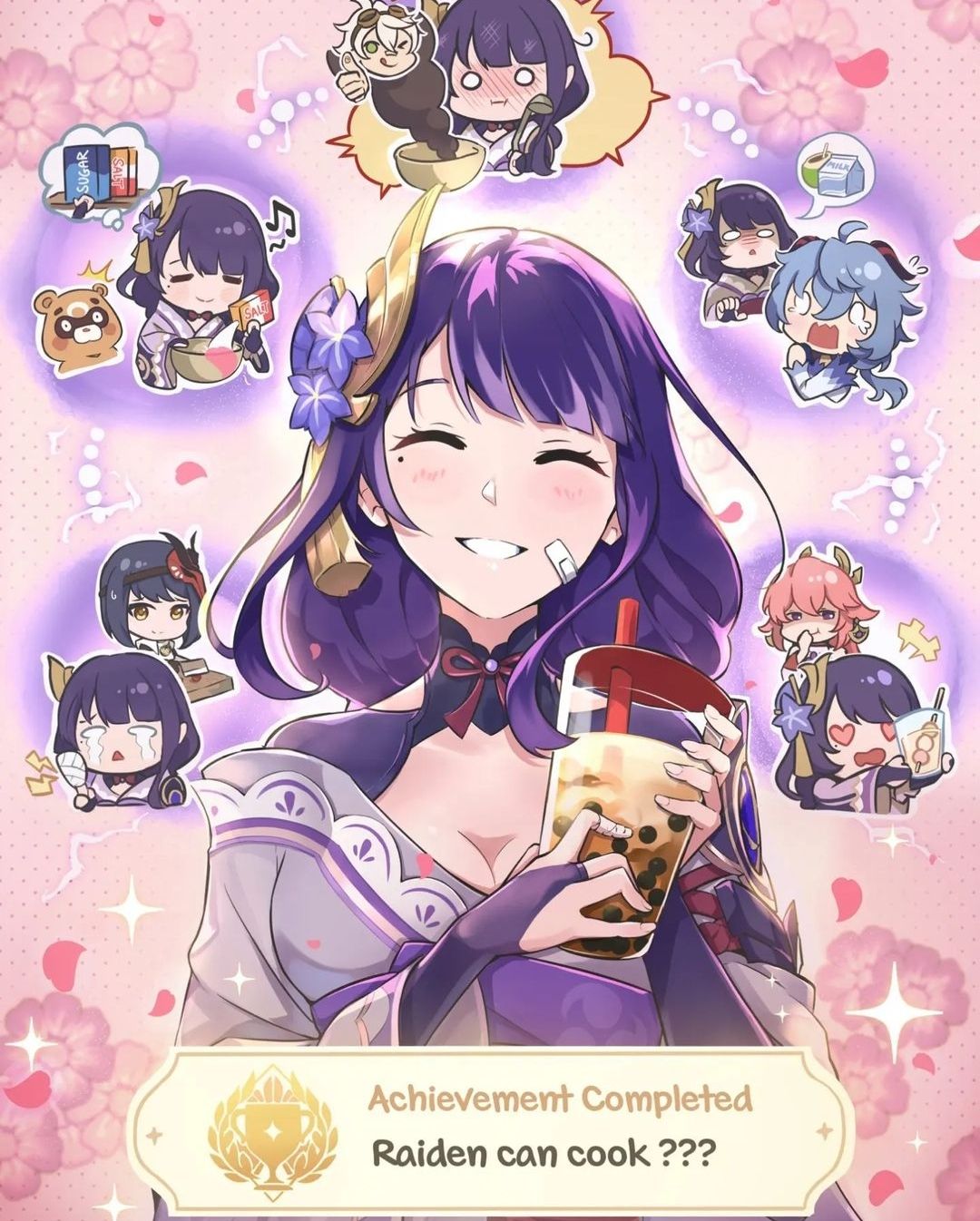 RAIDEN CAN COOK 🏆 Genshin Impact | HoYoLAB