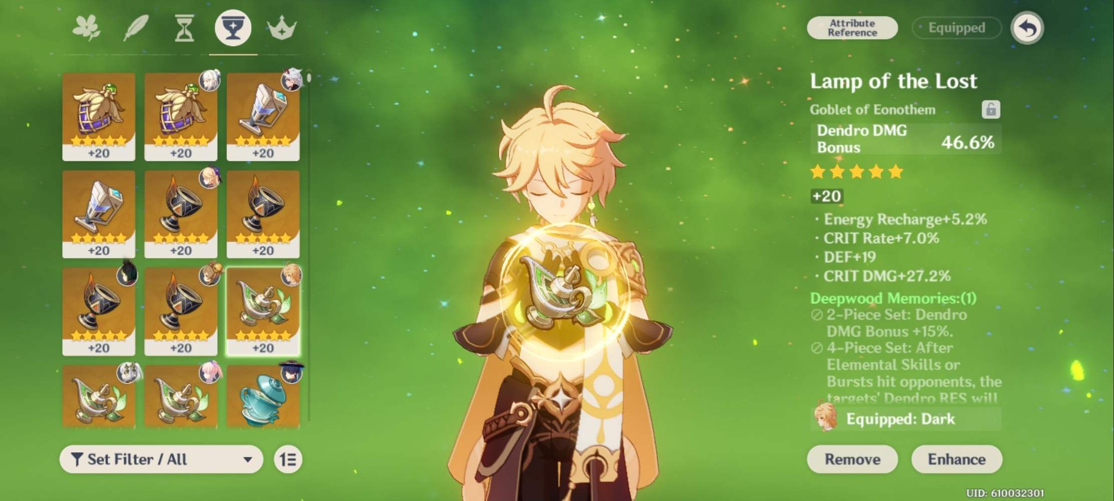 Artifact rolls for my traveler 😏 ️ Genshin Impact | HoYoLAB