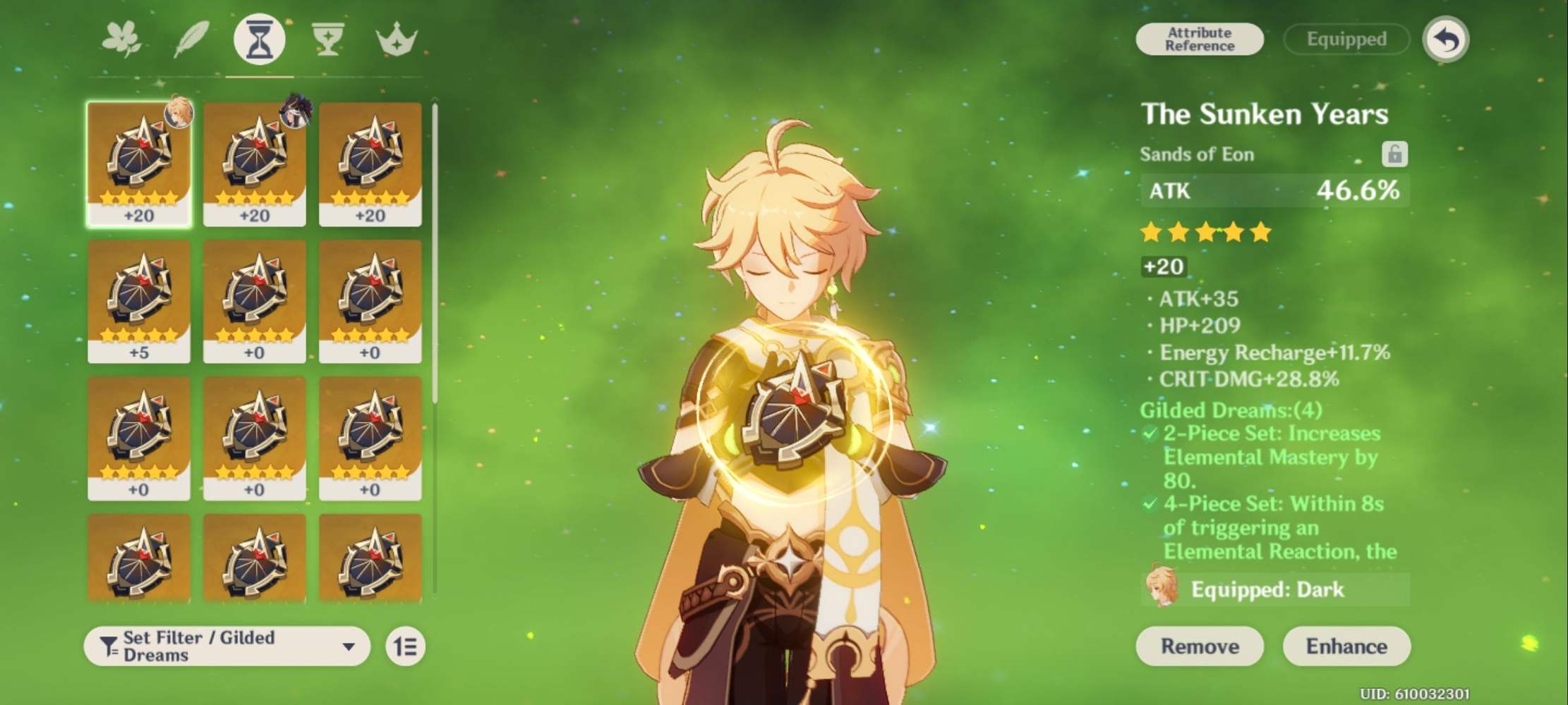 Artifact rolls for my traveler 😏 ️ Genshin Impact | HoYoLAB