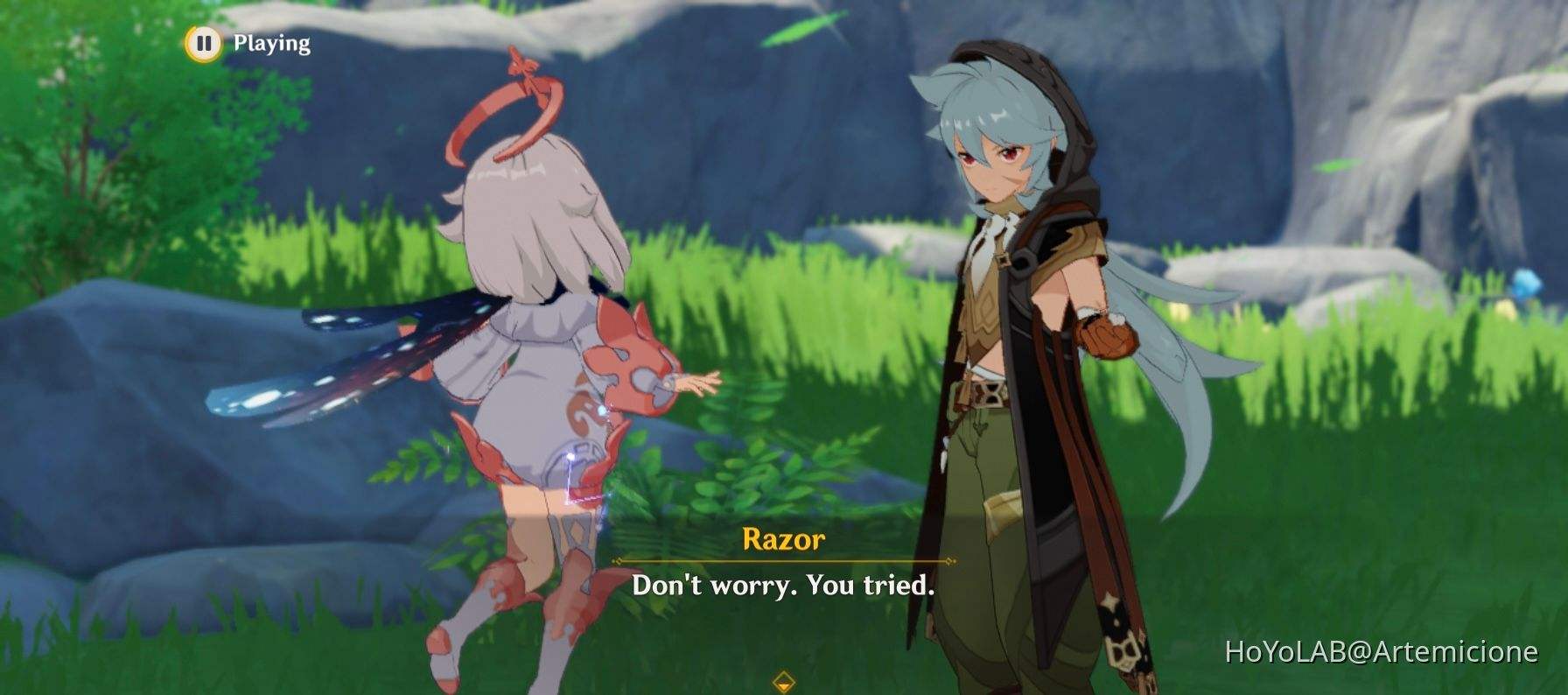 Razor Story Quest: Meeting Razor & Boreas Genshin Impact | HoYoLAB