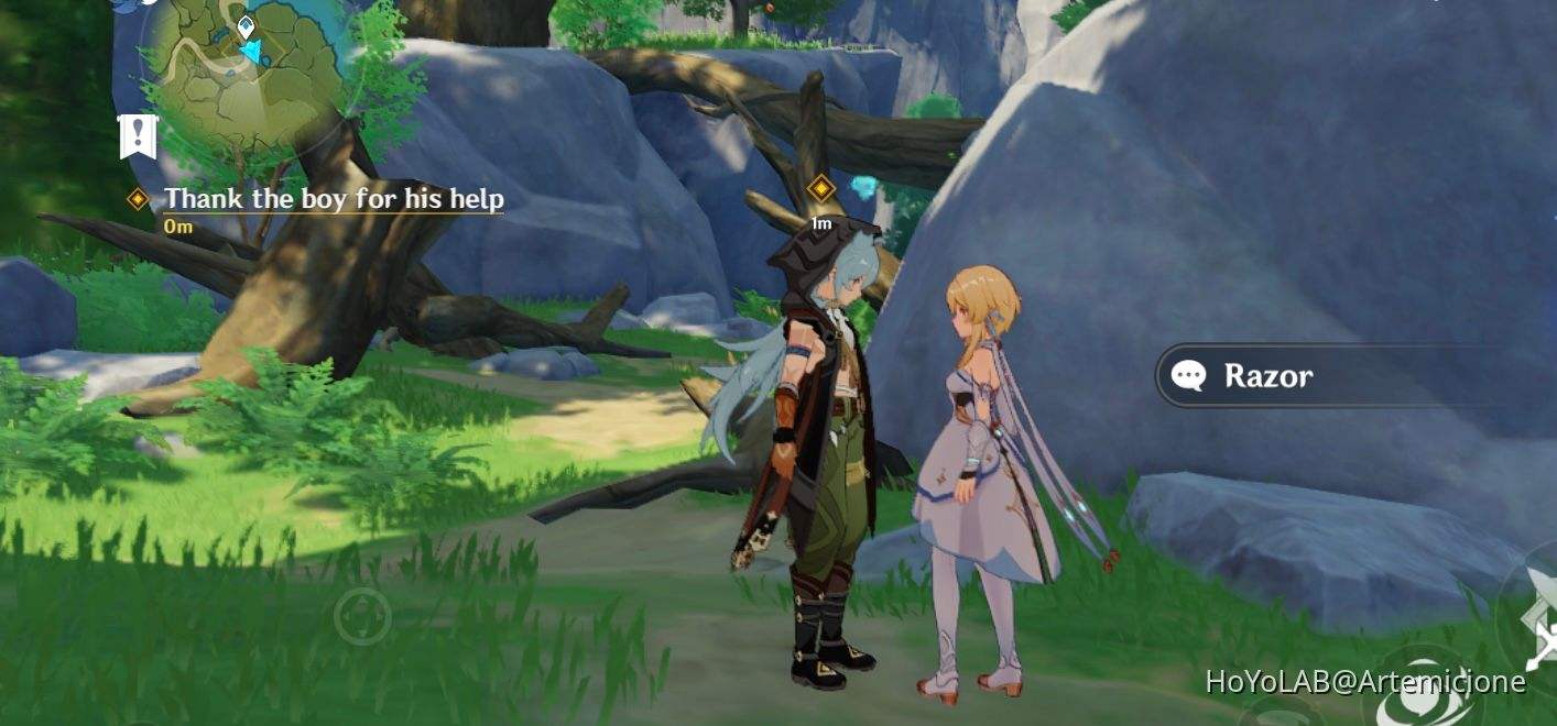 Razor Story Quest: Meeting Razor & Boreas Genshin Impact | HoYoLAB