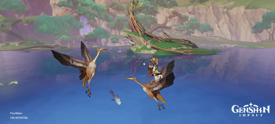 With the wind Genshin Impact | HoYoLAB