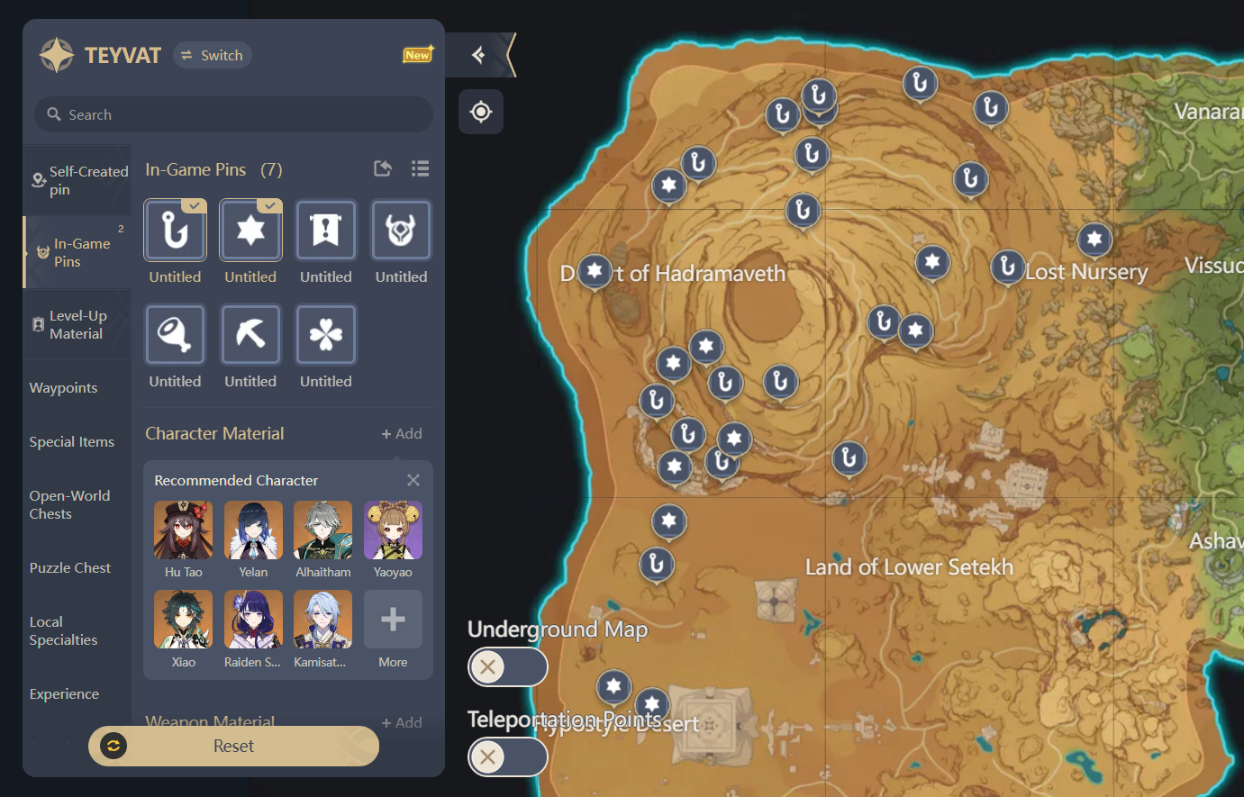 Did you know that you can sync your in-game pins to the interactive map ...