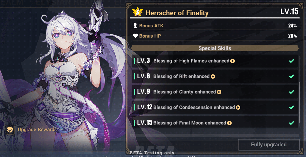 [HI3 6.4 Beta] Elysian Realm: Herrscher of Finality Honkai Impact 3rd | HoYoLAB